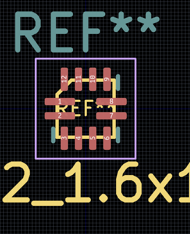 Scripted version of Texas X2QFN-12 (replaces #1221) (!1234) · Merge ...