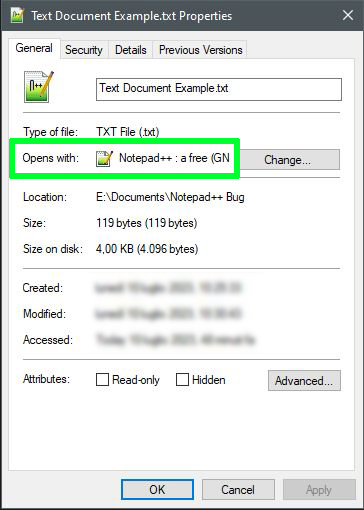 Dark Mode and Style settings lost if opening a txt file rather than launching the Notepad++ ...