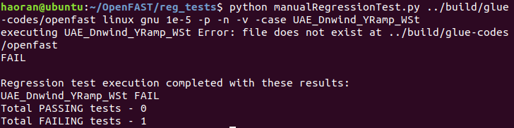 Regression test cannot generate plots · Issue #758 · OpenFAST/openfast ...