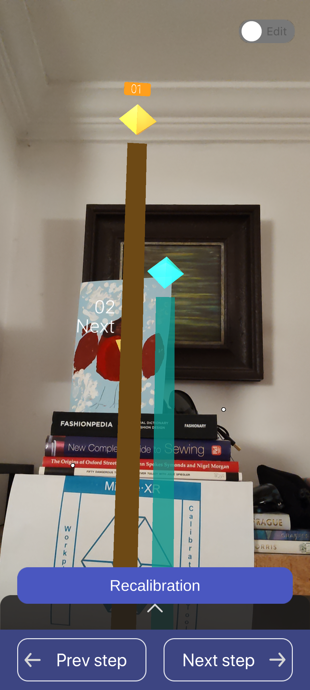 recalibration button stays when minimizing · Issue #1174 · WEKIT-ECS/MIRAGE-XR · GitHub