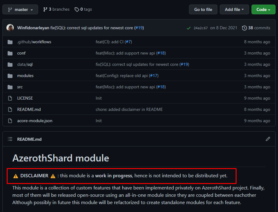 Massive Build Fail · Issue #22 · azerothcore/mod-azerothshard · GitHub