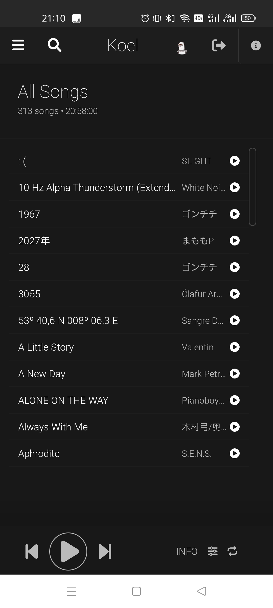 shuffle all button disappear on phone · Issue #1488 · koel/koel · GitHub
