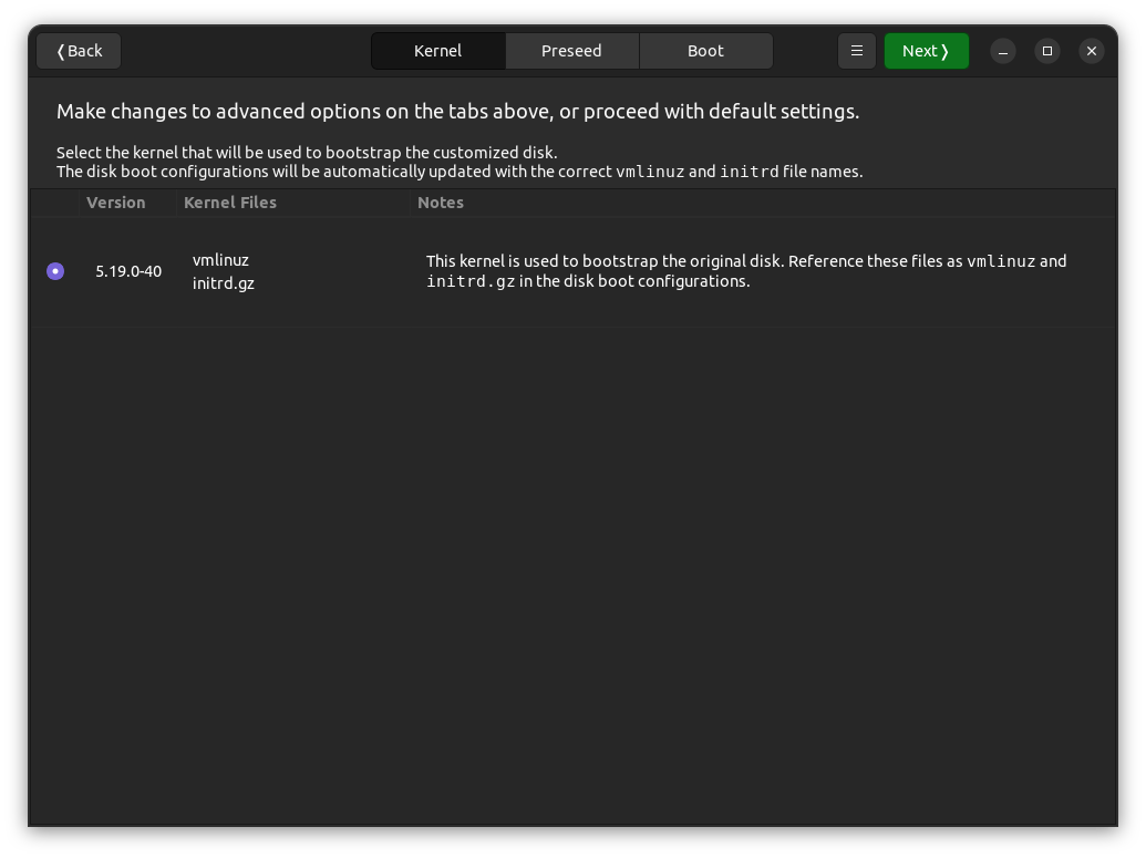 Ubuntu 22.04 - Cannot change Plymouth theme, Kernel page list only original iso kernel · Issue ...