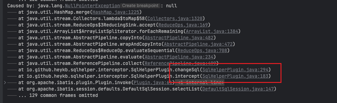 mybatis中 mapper文件使用 查询会抱空指针异常 · Issue #3 · heykb/mybatis-sqlhelper · GitHub