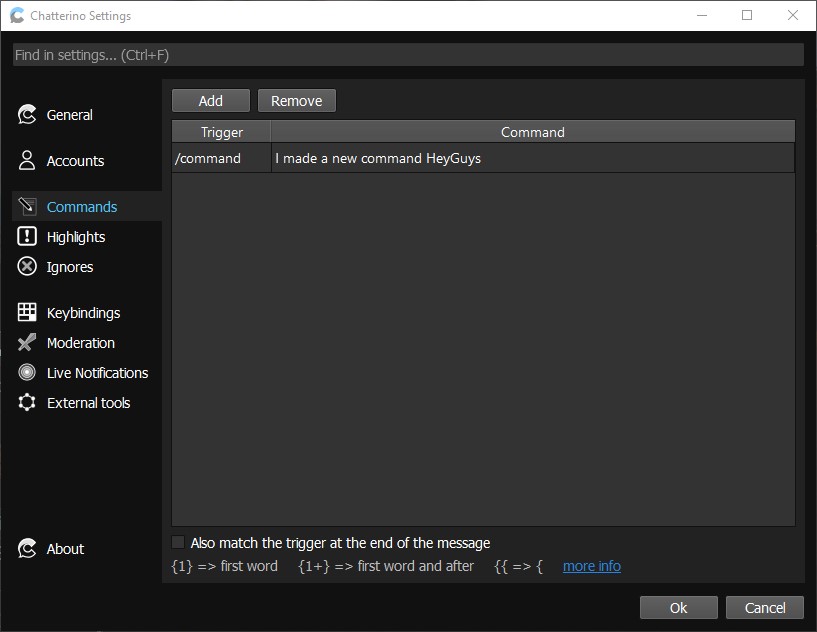 Remove buttons crash program · Issue #2262 · Chatterino/chatterino2 ...
