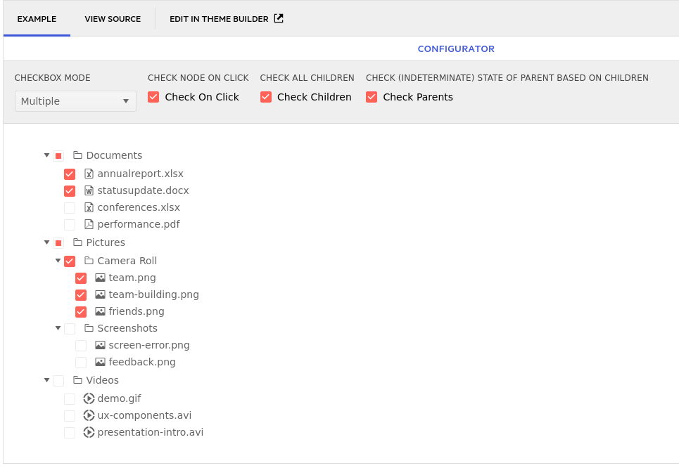 Please add a tree with checkbox support. · Issue #55 · radzenhq/radzen ...