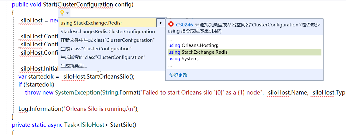 How to use consul to implement cluster · Issue #5438 · dotnet/orleans · GitHub