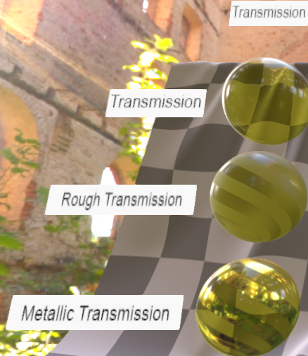 Some of the labels in the glTF sample model are hard to read in Filament v1.9.14 or later ...