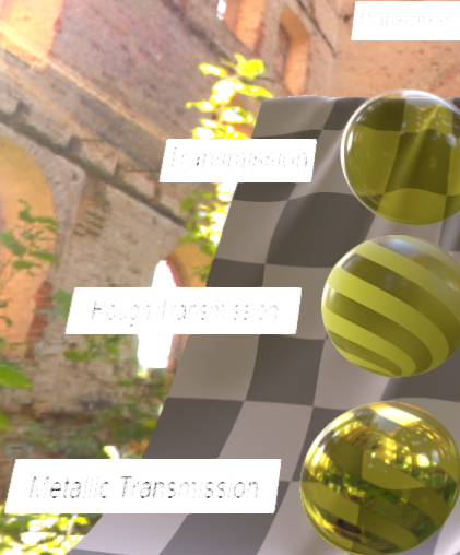 Some of the labels in the glTF sample model are hard to read in Filament v1.9.14 or later ...