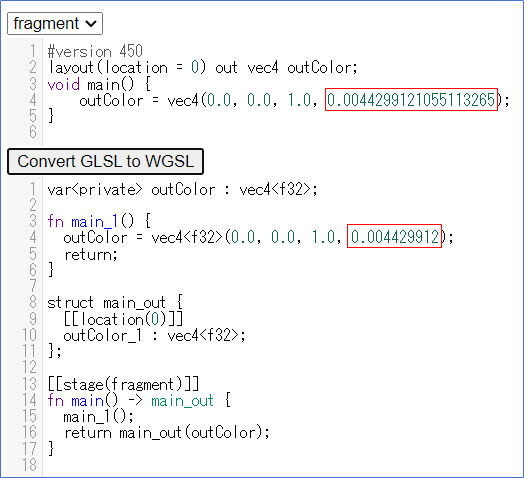 Use the library to convert from GLSL (SPIR-V) to WGSL · Issue #305 ...