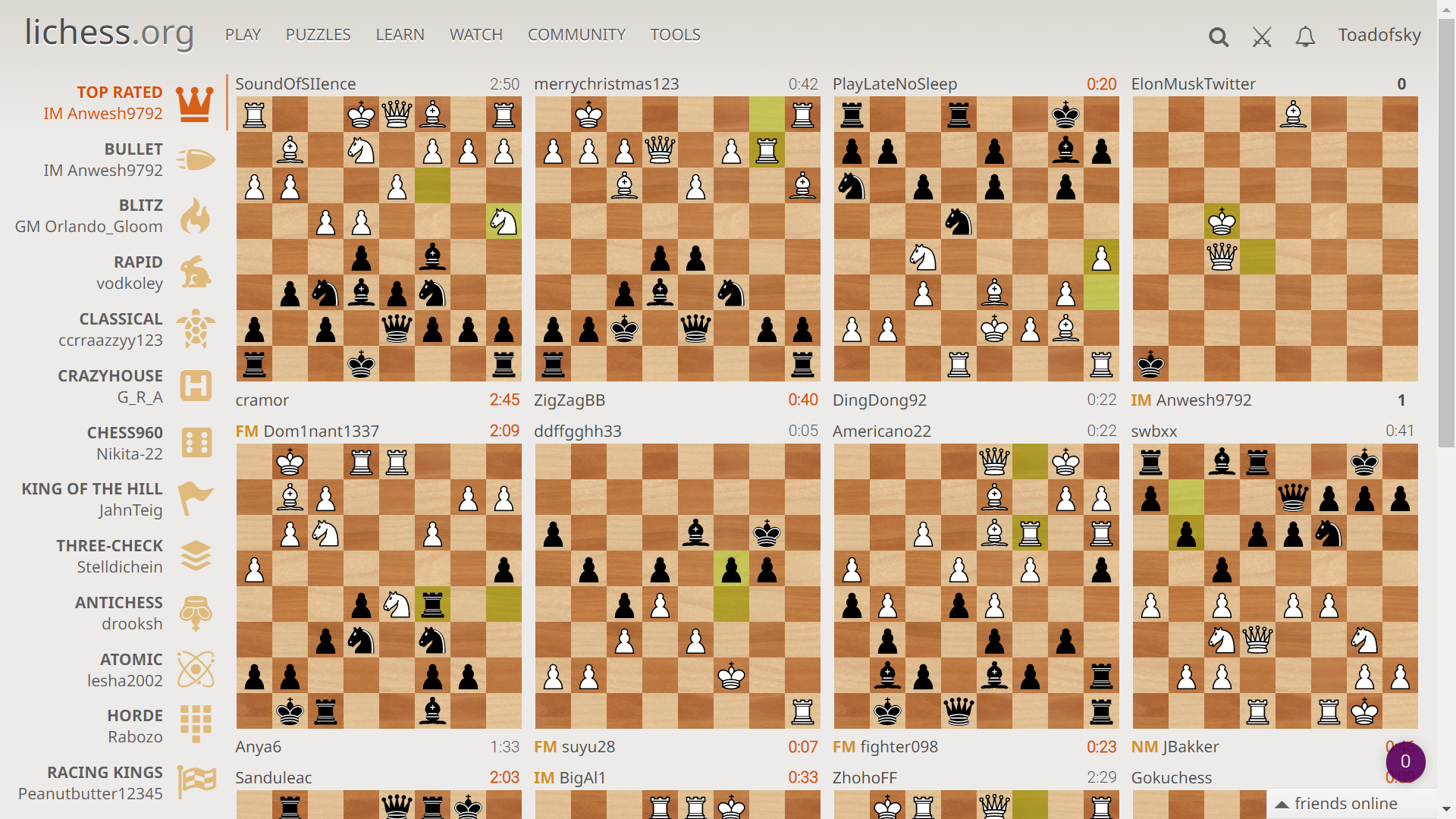 Current Games 3d Board · Issue 11763 · Lichess Orglila · Github 