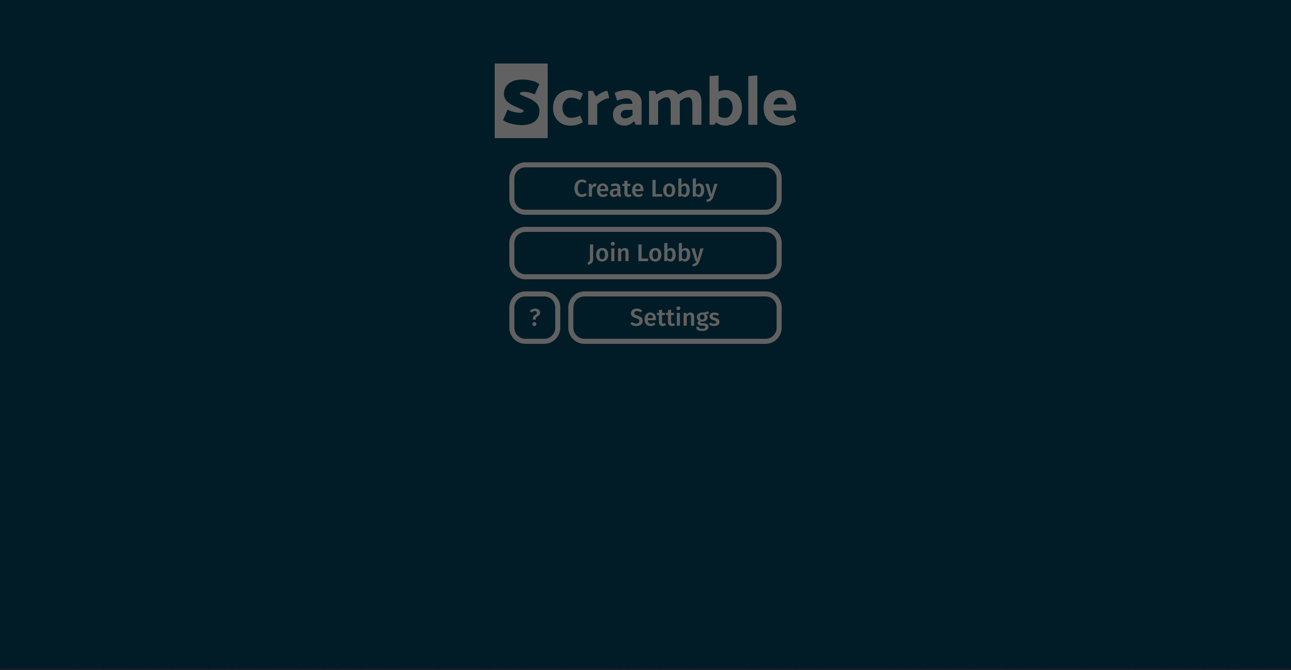 GitHub - Hamaad102/scramble: A different take on that very popular ...