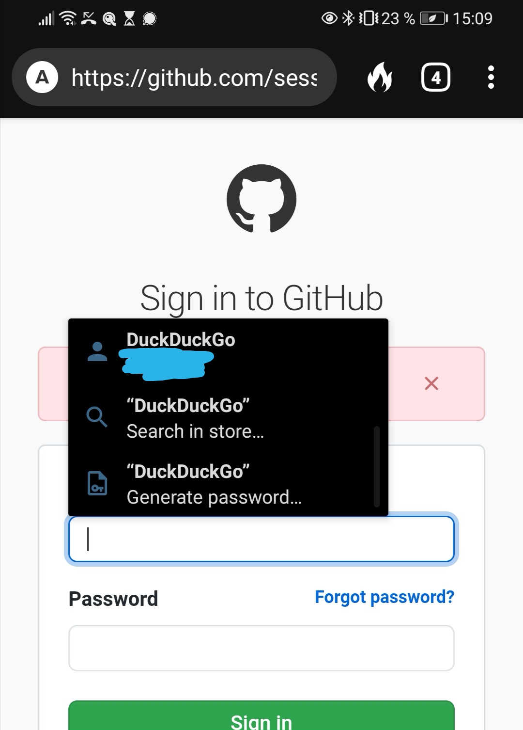 Autofill in DuckDuckGo Browser · Issue #1160 · android-password-store/Android-Password-Store ...