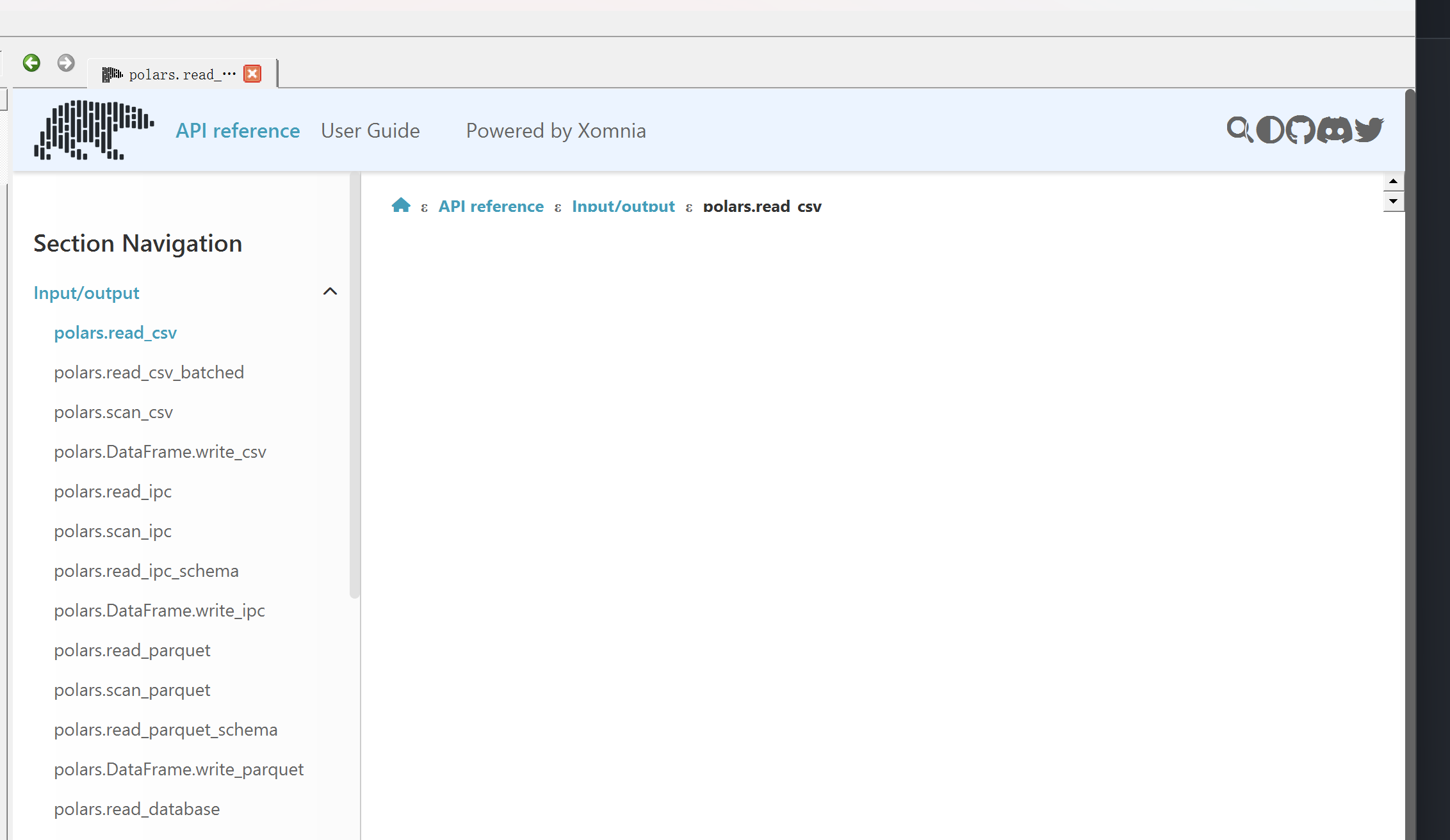 Zeal cannot display pages in Polars docsets. · Issue #1515 · zealdocs/zeal · GitHub