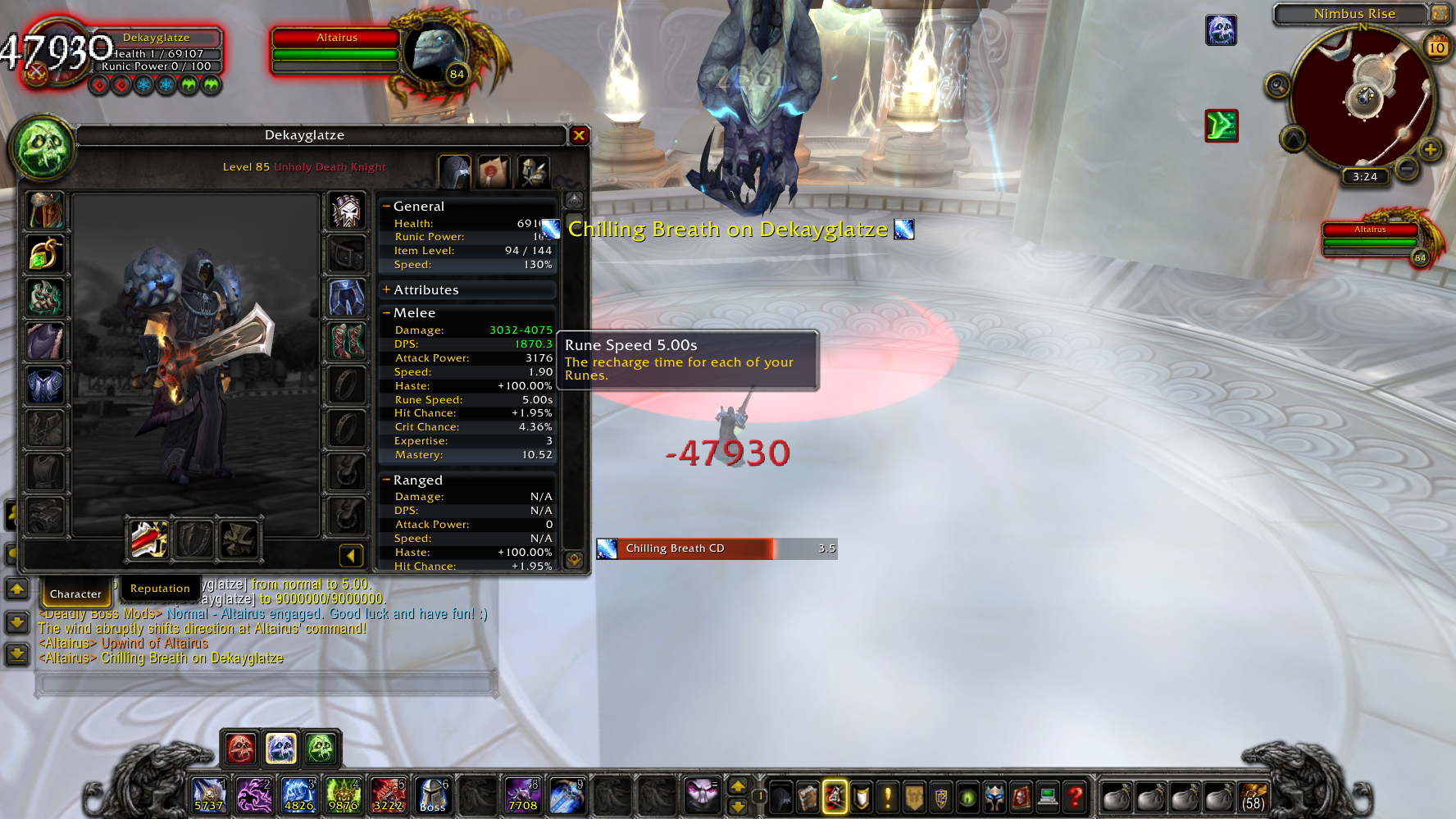 Death Knight Rune System and Haste · Issue #4071 · WoWManiaUK/Blackwing ...