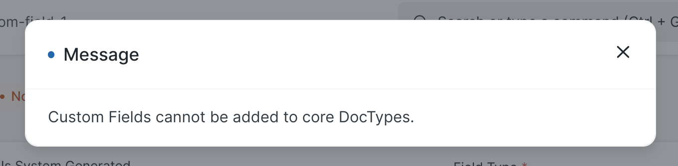 Allow Customize Fields to "User" DocType · Issue #19440 · frappe/frappe · GitHub