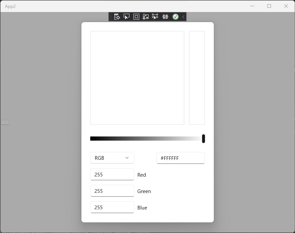 ColorPicker display incorrect on Win11 · Issue #6474 · microsoft/microsoft-ui-xaml · GitHub