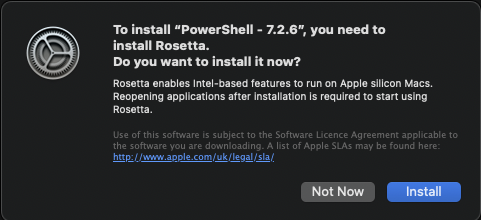 Apple Silicon version of Powershell still asking for Rosetta to be installed · Issue #17956 ...