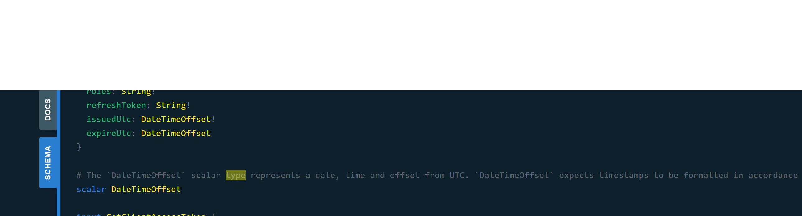 Unable to resolve type reference `DateTimeOffset!` Schema Stitching · Issue #5686 · ChilliCream ...