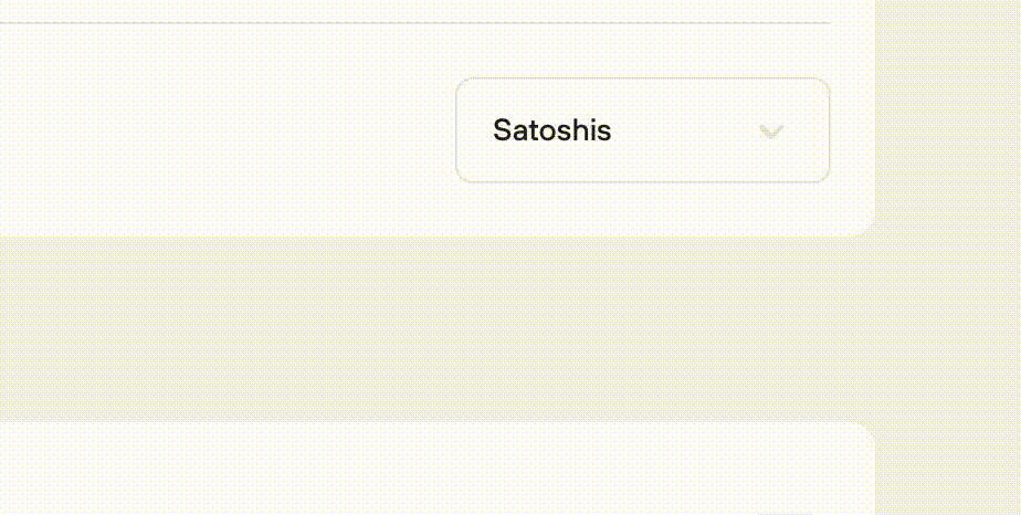 Satoshi option is not highlighted when set while changing Bitcoin units · Issue #6887 · trezor ...