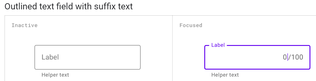 [feature Request] Have Vtextfield Prefix And Suffix Text Only Appear When The Input Is Focused