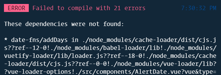 Upgrading To V2140 Causes Errors On Compile · Issue 1811 · Date Fnsdate Fns · Github 5872
