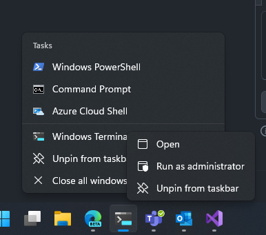 How do I start the terminal as an administrator · Issue #10781 ...