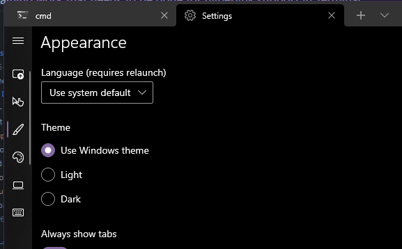 Secondary language always shown as GUI language even with language ...