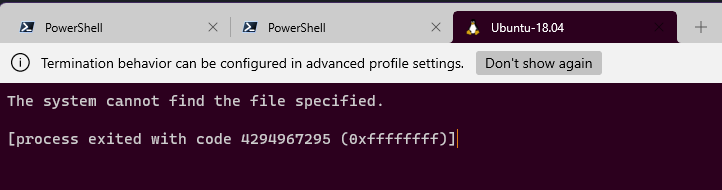 ~ not work as startingDirectory for WSL · Issue #11432 · microsoft/terminal · GitHub