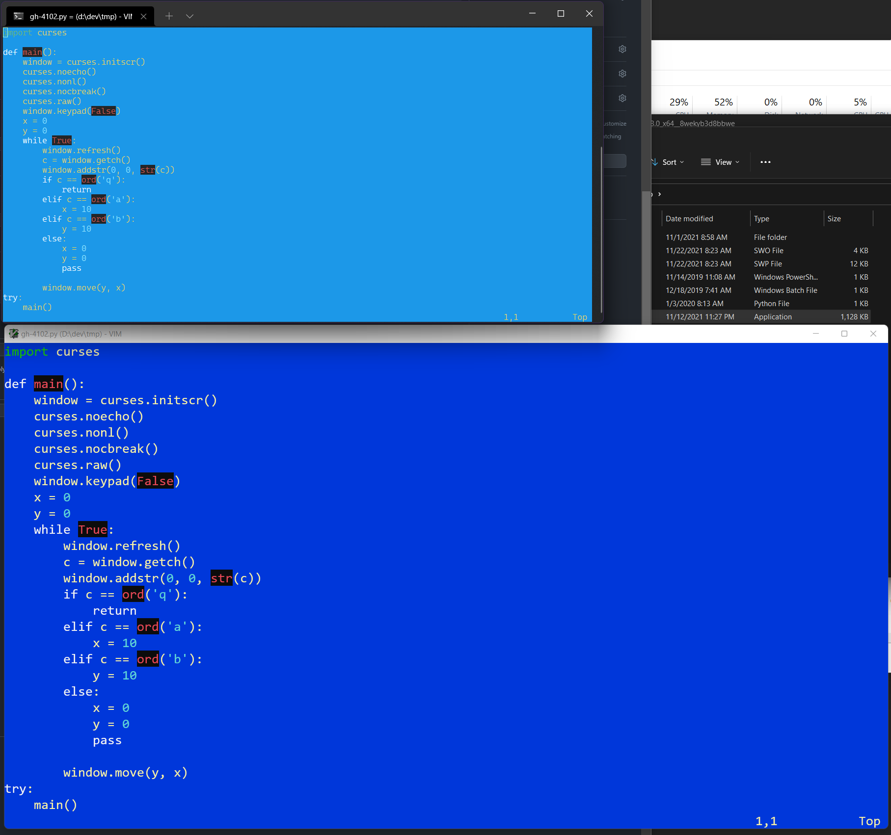 vim colorscheme does render BG colors correctly. Corrupts shell window BG colors. · Issue #375 ...