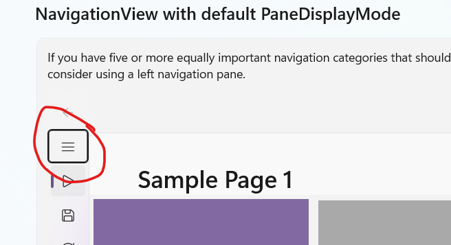 [Settings] : Tooltip is not appearing for 'Close/Open' Navigation ...
