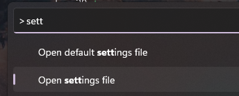 Make Open JSON file easier to discover · Issue #13225 · microsoft/terminal · GitHub
