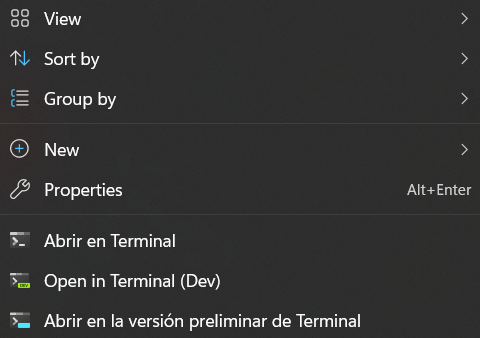 Incorrect contextual menu text (as if you had the Preview version ...
