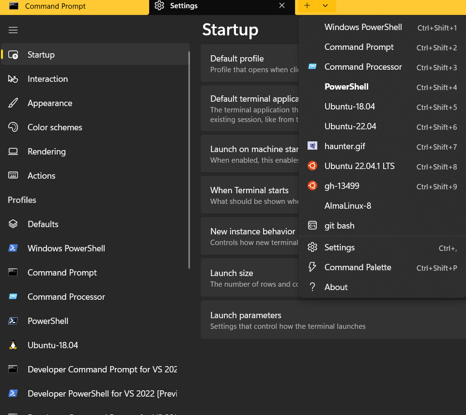 [1 16 ] Icons In The New Tab Dropdown Are 🫥 · Issue 14339 · Microsoft Terminal · Github