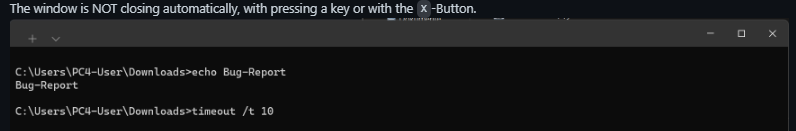 Windows Terminal Preview hangs and cannot close · Issue #14472 · microsoft/terminal · GitHub