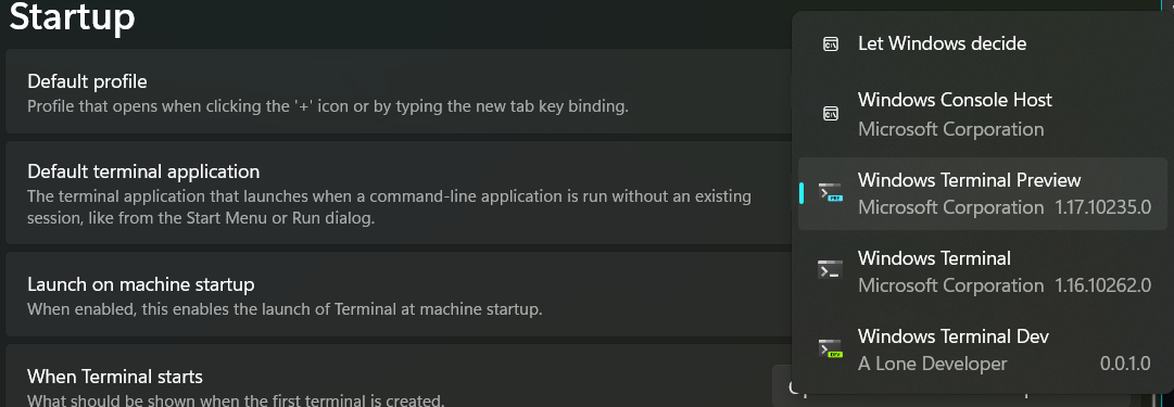 How to prevent PowerShell from opening in Windows Terminal Preview? · Issue #14765 · microsoft ...