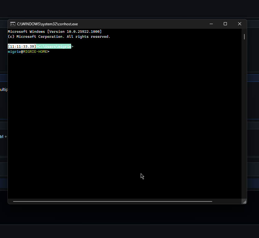Text selection using keyboard (Shift + arrow keys) · Issue #2372 · microsoft/terminal · GitHub