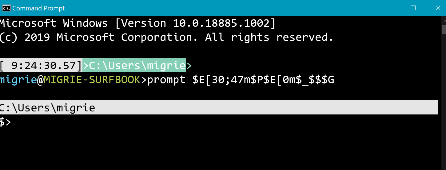 Color bleed if scrolled on 1903 · Issue #419 · microsoft/terminal · GitHub