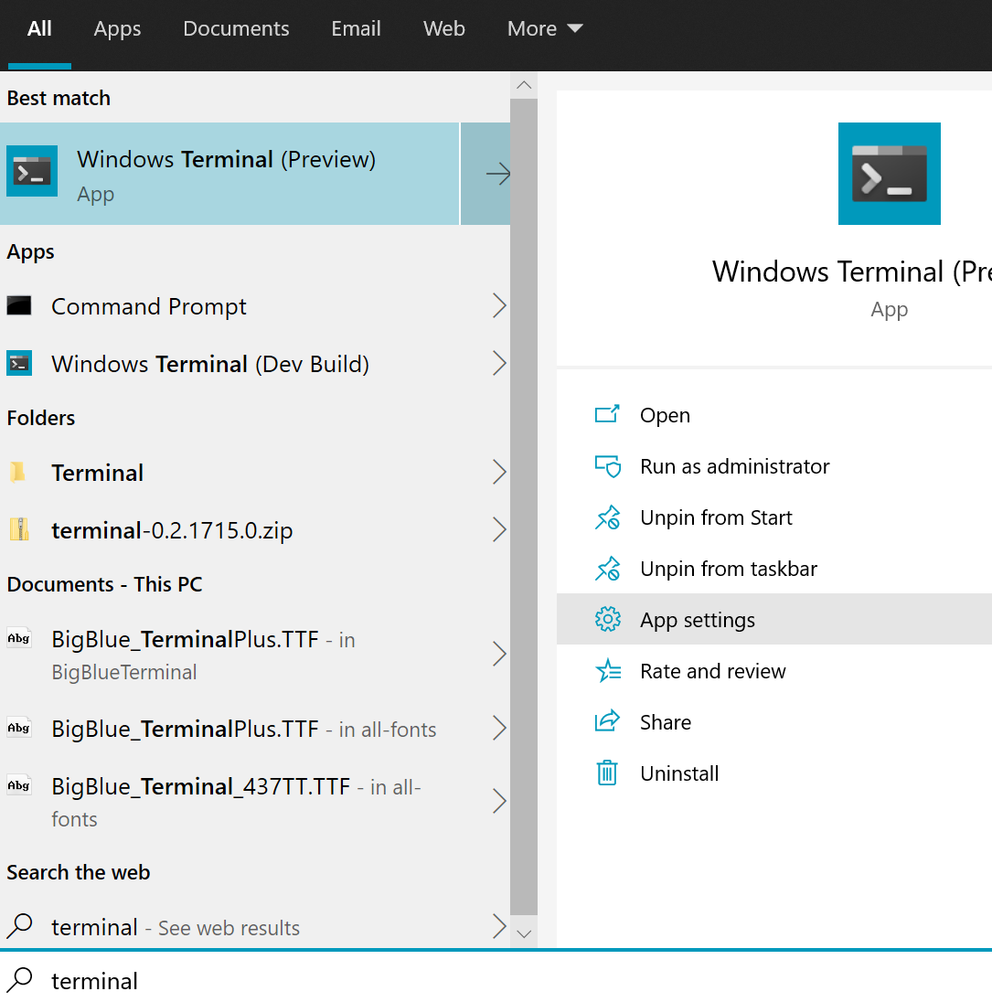 Start Windows Terminal With The Command terminal Issue 2286 Microsoft terminal GitHub