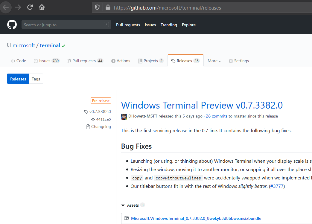 Windows Terminal Preview v0.7 Release | Windows Command Line : r ...