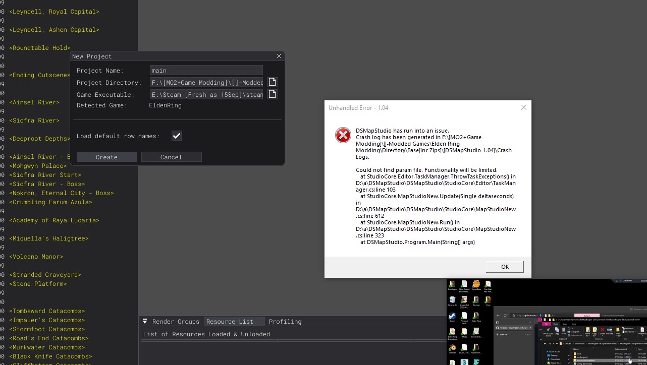 Param Not Found And Line Errors · Issue 129 · Soulsmods Modengine2 · Github