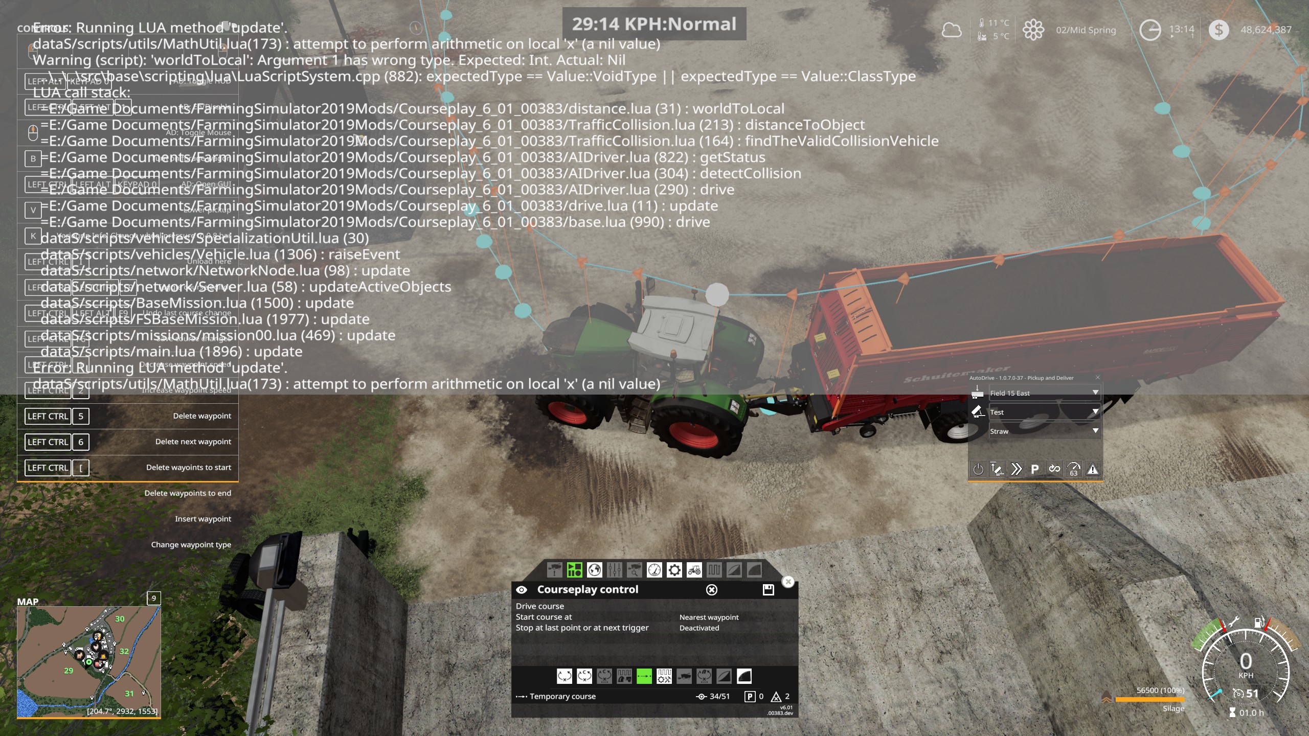 LUA Call Stack Issue (173 or 882) · Issue #4941 · Courseplay/courseplay ...