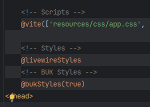 @ bukStyles does not load any styles - How to troubleshoot? · Issue #140 · blade-ui-kit/blade-ui ...