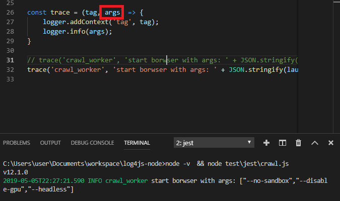Unknown Bracket Around Log Data · Issue 866 · Log4js Nodelog4js Node · Github 