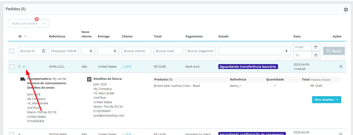 Errors when viewing a order in BackOffice when the language of the ...