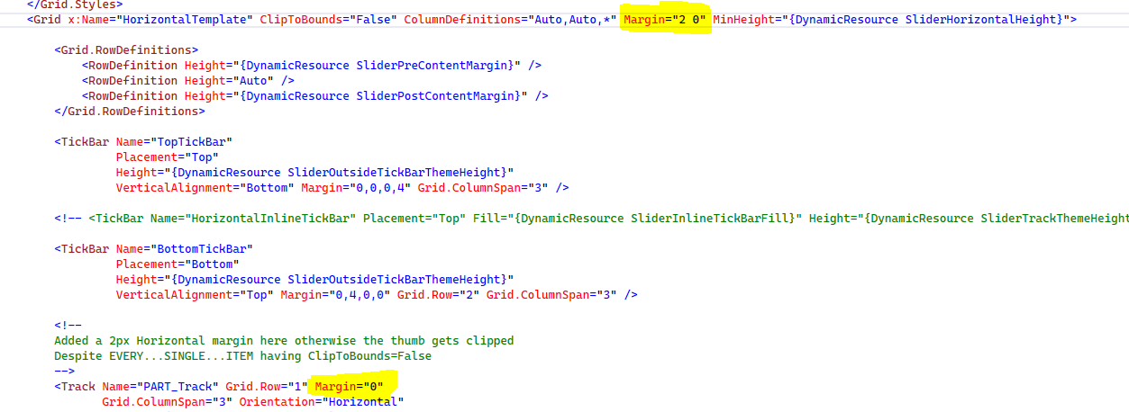 Slider Thumb Position is Incorrect for Value · Issue #496 · amwx/FluentAvalonia · GitHub