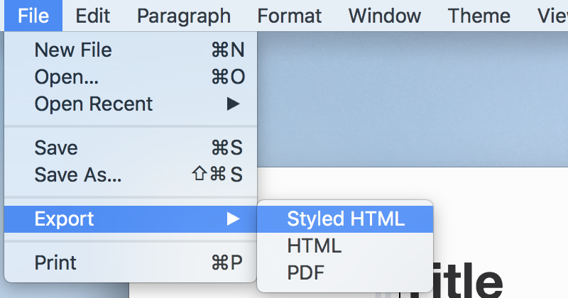 export as Styled HTML error 2 · Issue #41 · marktext/marktext · GitHub