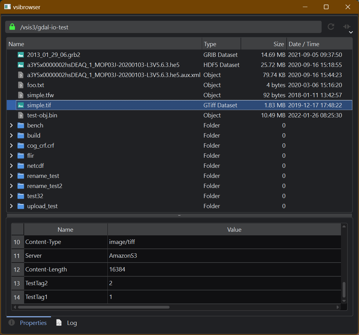 GitHub - rprinceley/vsibrowse: Simple cloud browser example using GDAL virtual filesystem and PyQt6