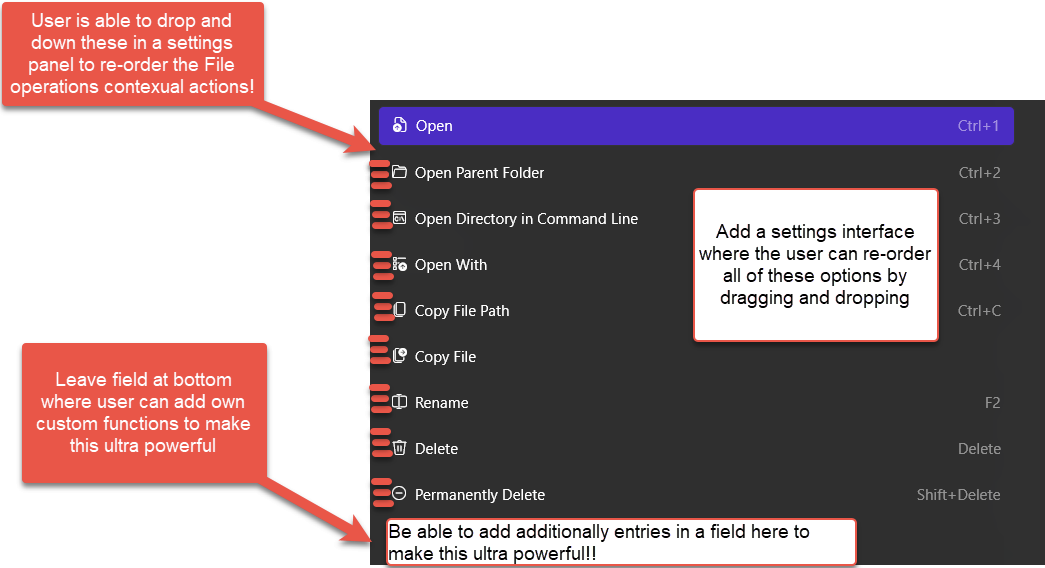 Modifiable File Operations Menu (+ adding custom) · Issue #439 · adirh3/Fluent-Search · GitHub