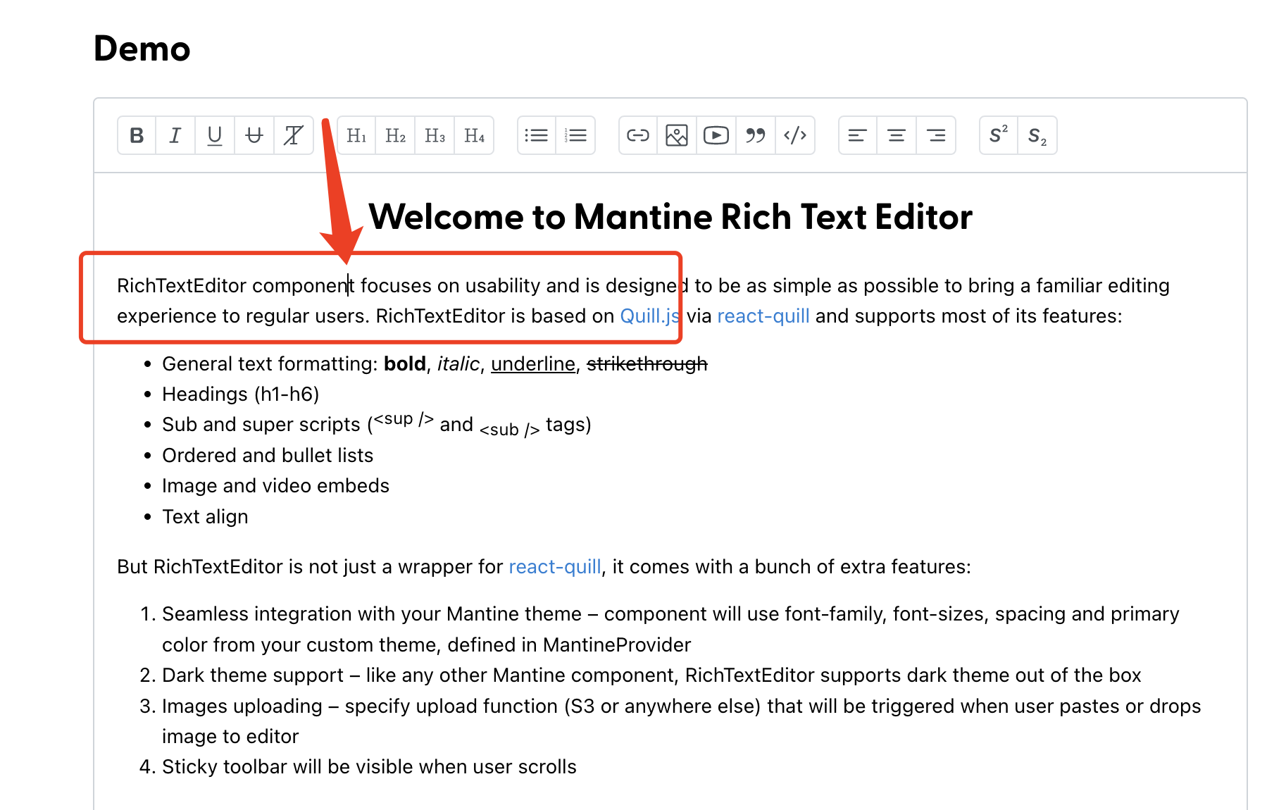 [bug] find two weird behavior of `@mantine/rte` · Issue #1389 · mantinedev/mantine · GitHub